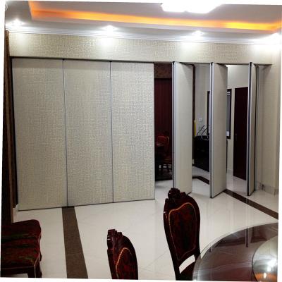 China Interior Doors Curtain Wall System Soundproof Partition Wall For Banquet Hall for sale