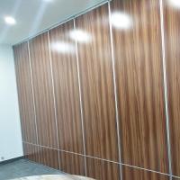 China Sound Proof Flexible Folding Partition Walls Acoustic Room Dividers 42-55db 2000-13000mm for sale