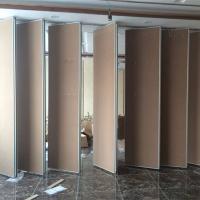 China MDF Finish Folding Partition Walls For Room Division Easy To Operate for sale
