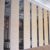 China Aluminum Soundproof Movable Partition Wall 65mm 85mm 100mm Folding Room Divider for sale