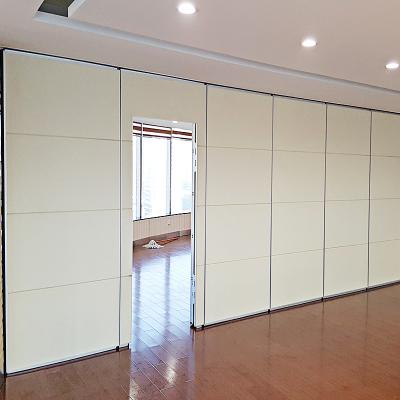 China Melamine Finish Folding Partition Walls For Banquet Hall / Ballroom for sale