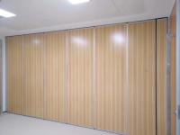 China Aluminium Track Roller Melamine Movable Partition Walls For Conference Room for sale