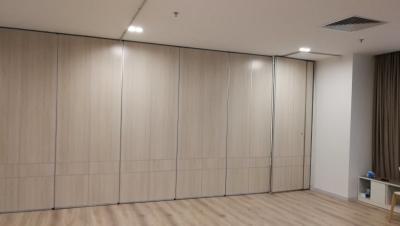 China Top Hung Movable Partition Wall Fabric Surface No Floor Track 600-1200mm Panel Width for sale