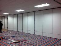 China Soundproof Decorative Material Movable Partition Walls For Restaurant Fabric Surface for sale