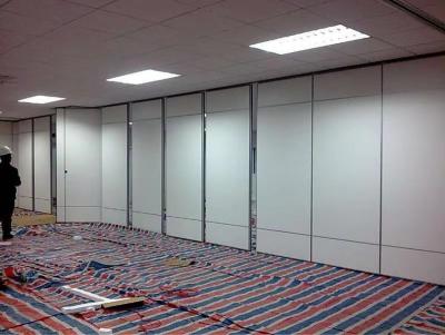 China Soundproof Decorative Material Movable Partition Walls For Restaurant Fabric Surface for sale