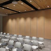 China Hotel Rolling Mobile Partition Wall / Acoustic Movable Soundproof Partition Wall for sale