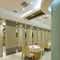 China Wooden Operable Acoustic Movable Partition Walls 65mm 85mm 100mm for Hotel Banquet Hall for sale