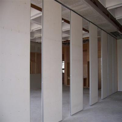 China Operable Mobile Hotel Banquet Hall Aluminum Panel Movable Doors Partition Wall for sale