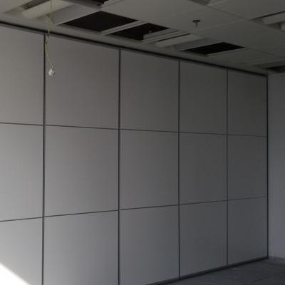 China Mobile Acoustic Restaurant Partition Wall With Fabric Wrap MDF Surface for sale