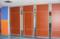 China Soundproof Sliding Aluminum Frame Movable Partition Wall For Conference Room for sale