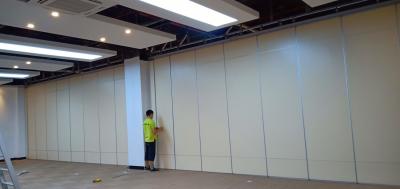 China Decorative Material Sliding Folding Partition Movable Wall Systems For Conference Room for sale