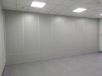 China Aluminium Frame Sliding Folding Movable Partition Wall Soundproof 65mm 85mm 100mm for Banquet Hall for sale