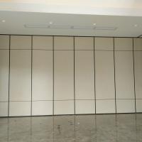 China Movable Partition Walls 65-100mm Thickness Aluminium Frame Office Acoustic Room Sliding Folding Partition for sale