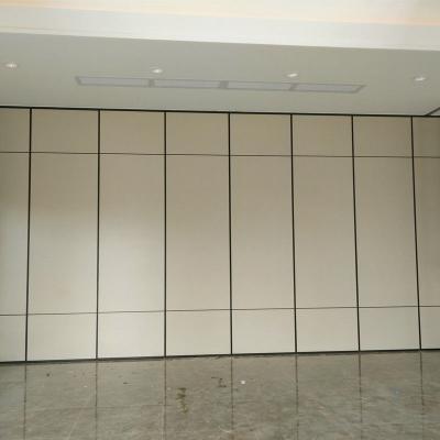 China Movable Partition Walls 65-100mm Thickness Aluminium Frame Office Acoustic Room Sliding Folding Partition for sale
