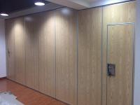 China Wooden Soundproof Movable Partition Wall 65mm 85mm 100mm Acoustic Room Divider for sale