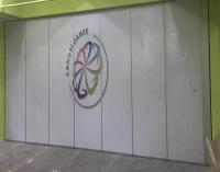 China Melamine Finish Soundproof Room Dividers Partition 65mm 85mm 100mm for Hotel for sale