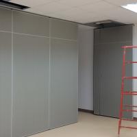 China Fabric Or Leather Surface Movable Walls Partitions Customized Color for sale