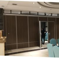 China Sound Insulated Operable Movable Partition Walls System 65mm 85mm 100mm for Conference Hall for sale