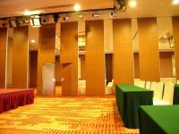 China Mobile Acoustic Partition Wall Floor To Ceiling Sliding Partition Wall For Classroom for sale