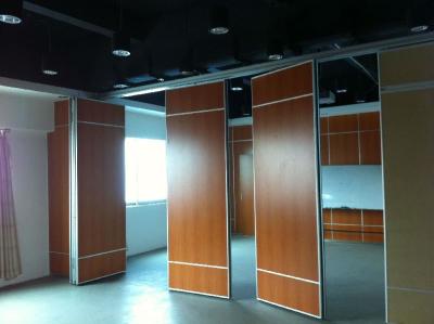 China MDF Soundproof Movable Partition Walls 65mm 85mm 100mm for Banquet Hall for sale