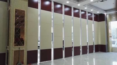 China Operable Wall Sliding Aluminium Track Folding Sound Proof Partition 65mm 85mm 100mm for sale
