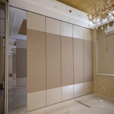 China Soundproof Movable Partitions Mobile Folding Partition Wall For Hotel Hall for sale