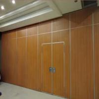China Removable Partitions Sliding Folding Sound Proof Movable Partition Walls For Hotel for sale