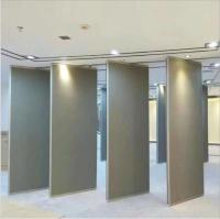 China MDF Movable Partition Walls Folding Interior Doors Panel Exhibition Material Sample for sale