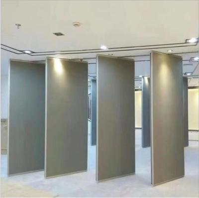 China MDF Movable Partition Walls Folding Interior Doors Panel Exhibition Material Sample for sale
