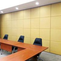 China Soundproof Movable Partition Wall 85mm Thick Operable Acoustic Room Divider for Conference Hall for sale