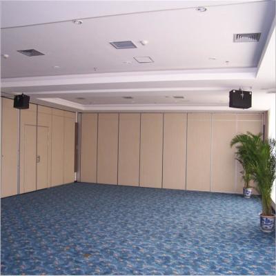 China Wall Mount Soundproof Sliding Movable Mirror Partition Wall In office Partitions for sale