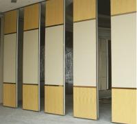 China Aluminium Sliding Acoustic Room Dividers 85mm Thick 1200mm Wide Office Partitions for sale