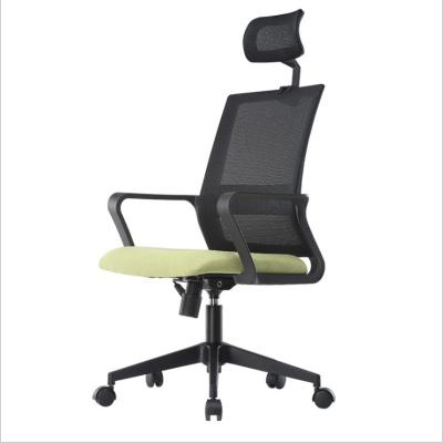China Office Staff Swivel Mesh Manager Chair with Headrest 3D Rebound Cushion for sale