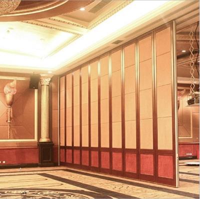 China Sliding Folding Doors Partition Interior Room Divider Movable Wall For Turkey Restaurant for sale