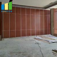 China Acoustic Folding Movable Wall Partition 100mm Thickness 18000mm Max Height for Conference Hall for sale
