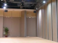 China Floor To Ceiling Hanging System Mobile Door Banquet Hall Folding Partition Wall for sale