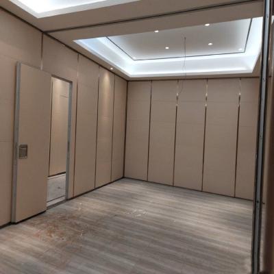 China Aluminum Automatic Sliding Conference Room Mobile Doors Partition Wall for sale