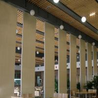 China Aluminum Movable Partition Wall 65-125mm Thickness 55dB Sound Insulation for Living Room for sale