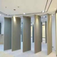 China Office Banquet Hall Material Wall Dividers Folding Sliding Movable Partition for sale