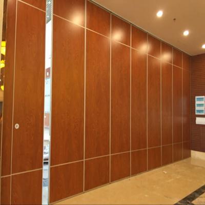China Acoustic High Sliding Folding Aluminum Movable Partition Wall Profile for sale