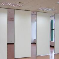 China Mobile Wood Folding Sliding Modular Operable Soundproof Movable Partition Walls for sale