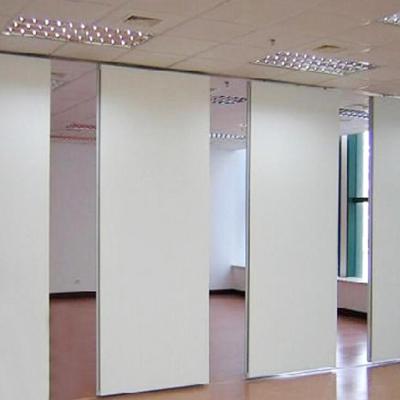 China Mobile Wood Folding Sliding Modular Operable Soundproof Movable Partition Walls for sale