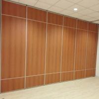China Removable Folding Sliding Acoustic Partition Walls 65mm 85mm 100mm for Office for sale