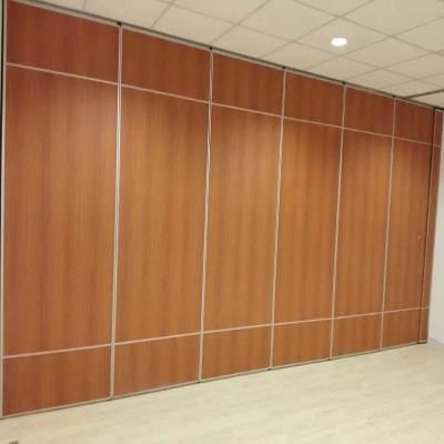 China Removable Folding Sliding Acoustic Partition Walls 65mm 85mm 100mm for Office for sale