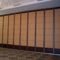 China Acoustic Movable Sound Proof Partition Wall 65mm 85mm 100mm Folding Room Divider for Hotel Banquet Hall for sale