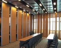 China Operable Auditorium Sound Proof Floor To Ceiling Movable Partition Walls for sale