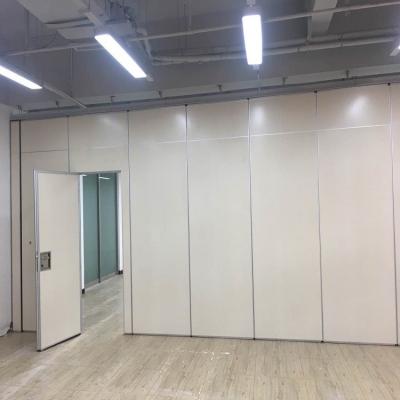 China Hotel Interior Fabric Design Sliding Folding Acoustic Partition Wall For Classroom for sale