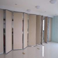 China Hotel Folding 65mm Partition Wall Soundproof Operable Walls for Conference Room for sale