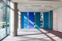China Movable Partition Wall System 65mm 100mm for School Library Training Center Furniture for sale