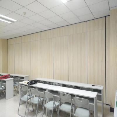 China Ballroom Acoustic Movable Walls System Folding Sliding Partition Walls 65mm 100mm for sale